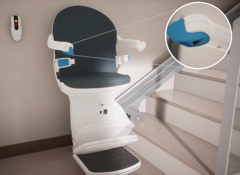 Discover the top straight stair lift for your home | Savaria Stairlift